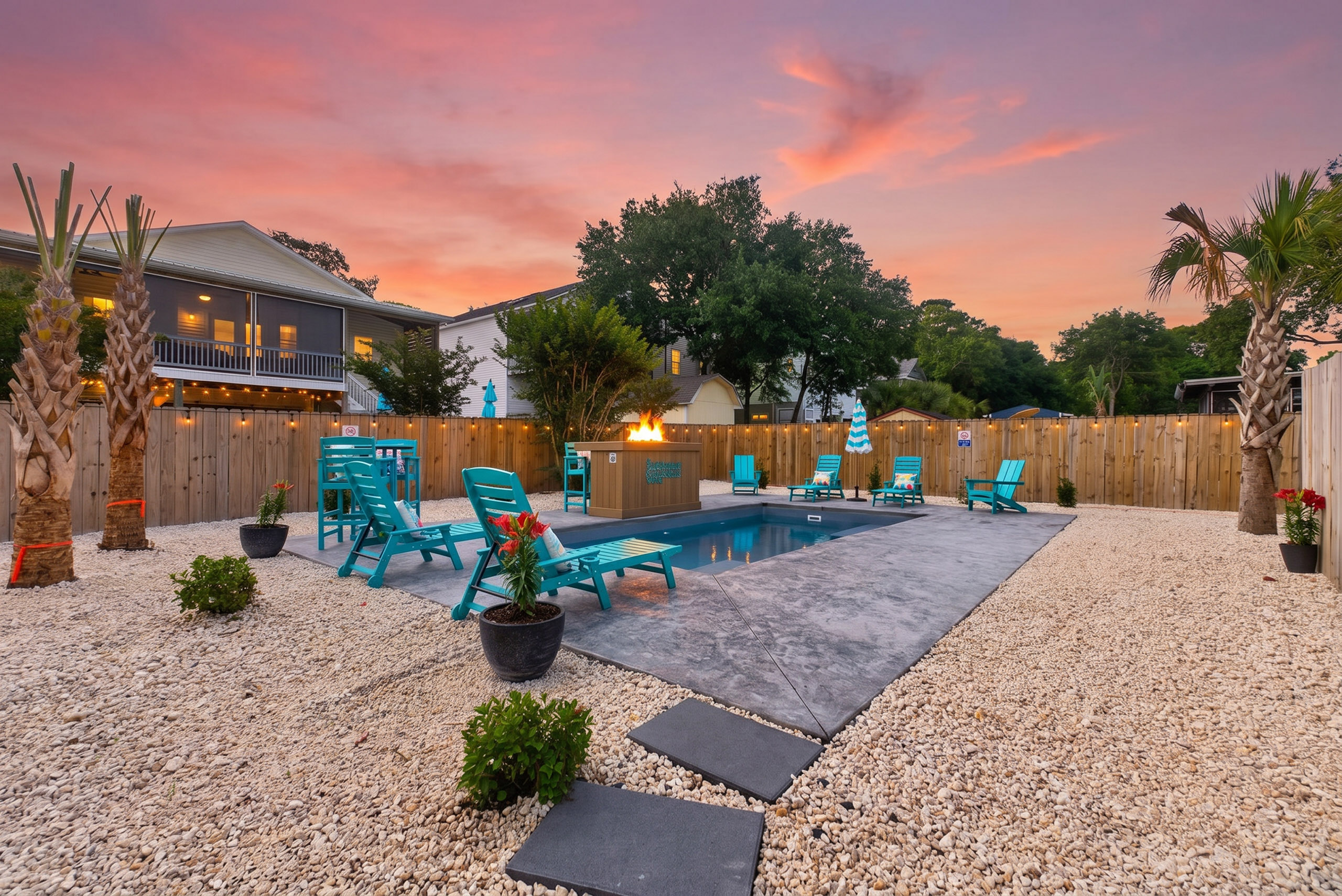 Oak Island Lux Cottage | Fenced Yard & Heated Pool - Oak Island, NC